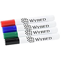 Custom Markers at 4imprint; mini dry erase, permanent, retractable, chisel