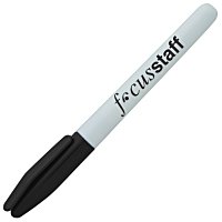 Custom Markers at 4imprint; mini dry erase, permanent, retractable, chisel