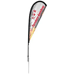 Outdoor Elite Nylon Sail Sign - 6' - One Sided 165049-6-OUT : 4imprint.com