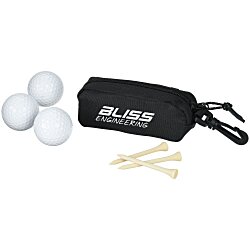Golf Links Ball & Tee Caddy Kit 170290 : 4imprint.com
