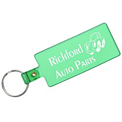 Banner Keychain - Translucent 170425-T : 4imprint.com