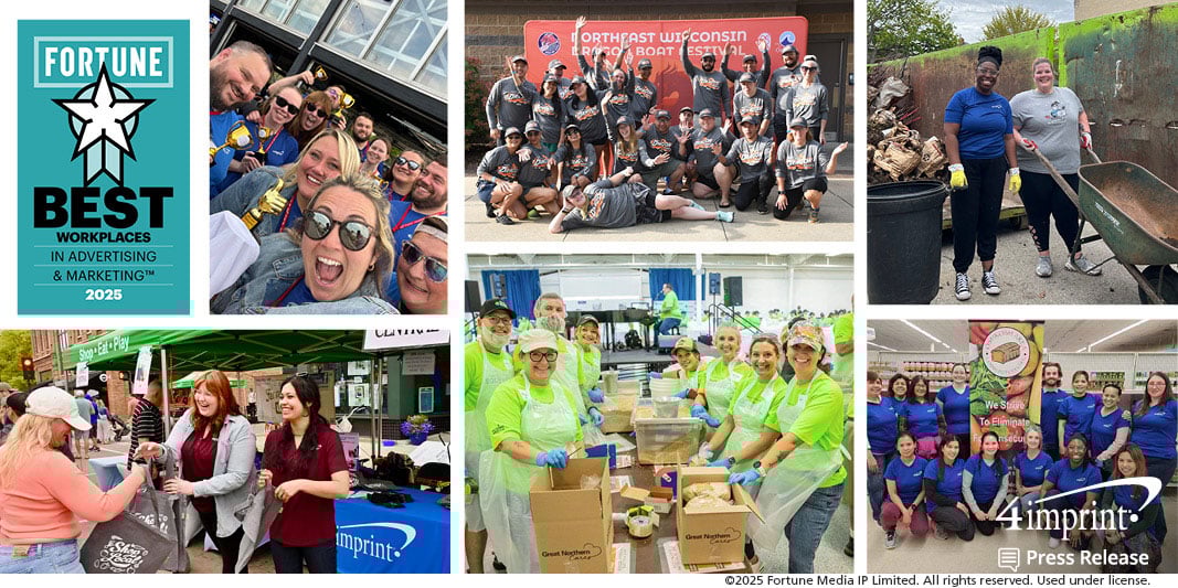 2025 Best Place to Work Award | Media Room | 4imprint