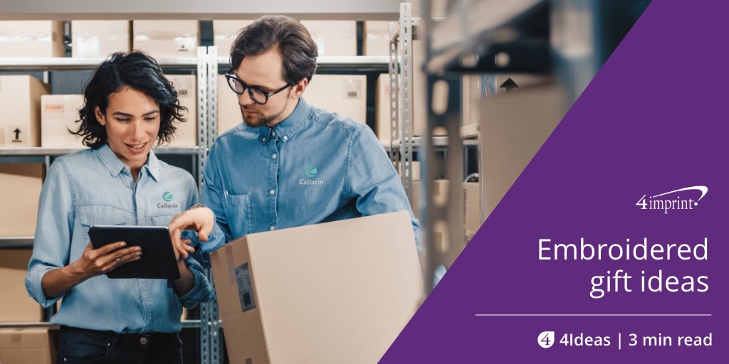 Embroidered Quality Promotional Gifts | 4imprint Articles